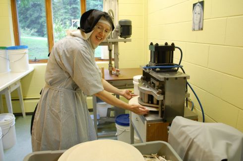 The Benedictine nuns began making altar bread in 1990 when the ...