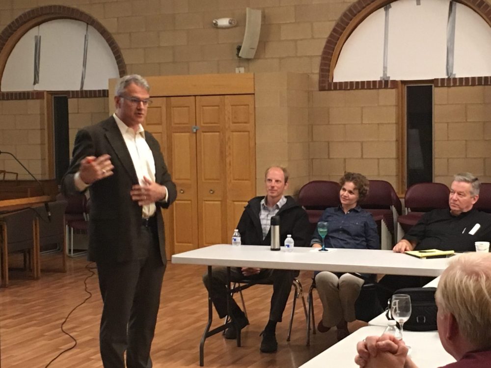 Dr. Tim Hogan speaks to pre-cana instructors, Friday, Nov. 3, at the ...