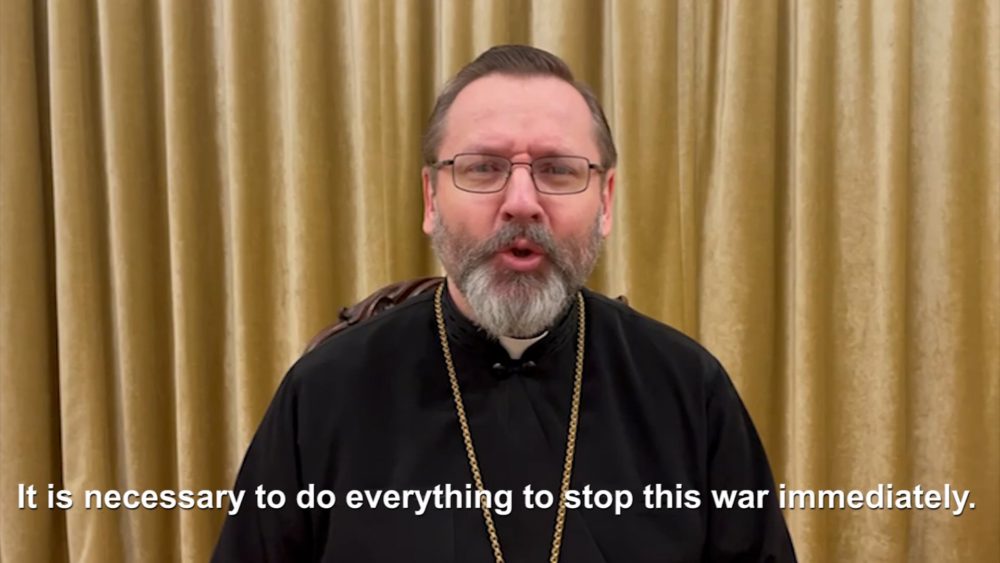 In his video message, Archbishop Shevchuk had said the continued ...