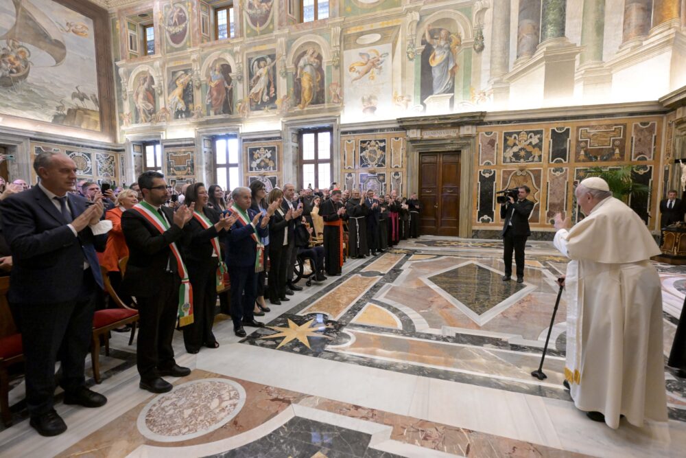 “When I chose to call myself Francis, I knew I was referring to a saint ...
